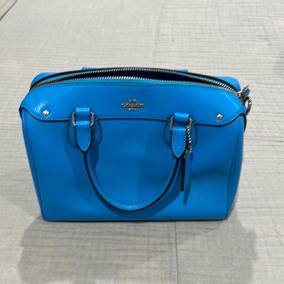 Coach | Bags | Coach Electric Blue Purse Never Used | Poshmark